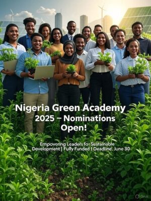 Apply Now for Nigeria Green Academy 2025 - Opportunity Pool