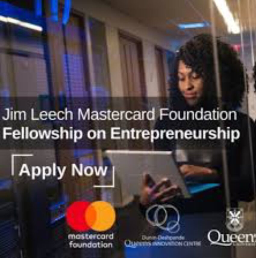 Applications Now Open for the 2026 Jim Leech Mastercard Foundation ...