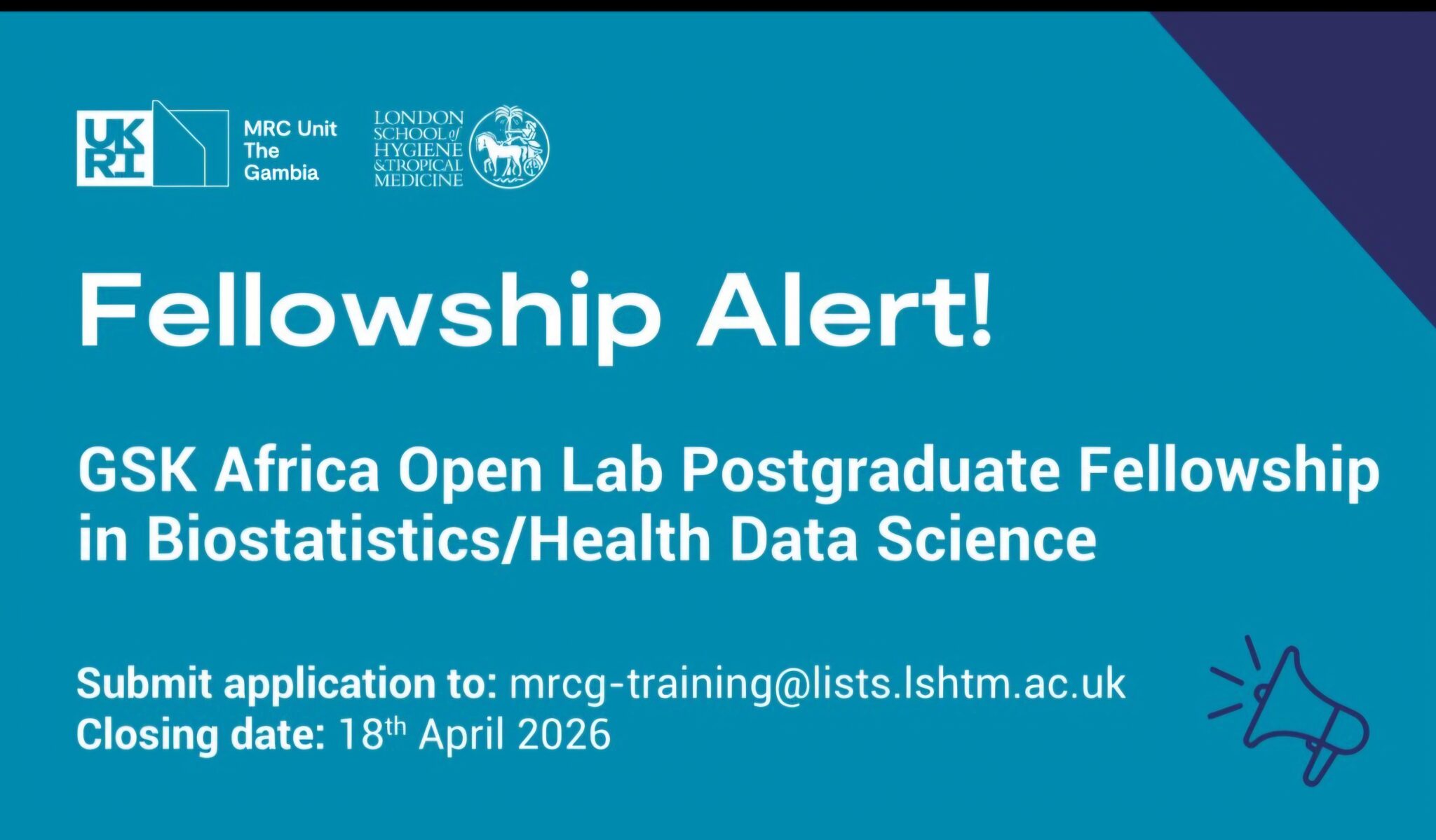 GSK Africa Open Lab Postgraduate Fellowship 2026 (Fully Funded) for ...