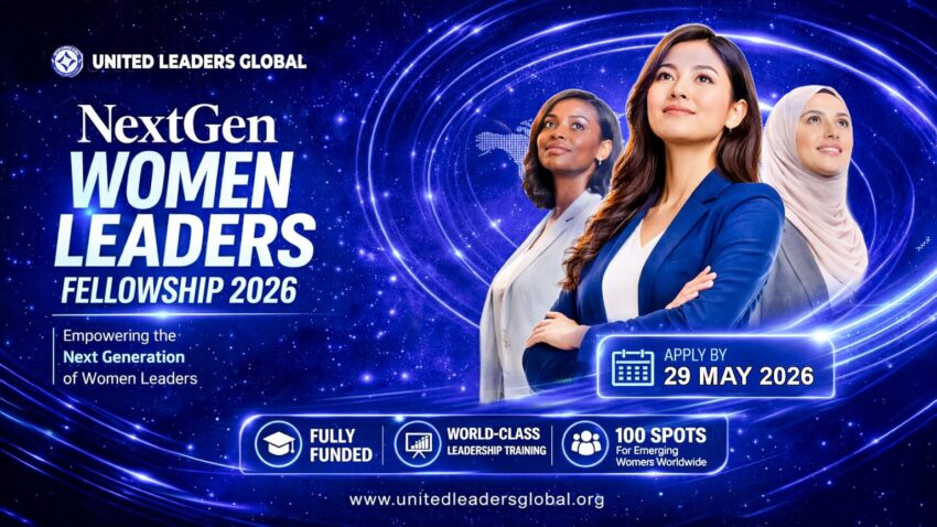 NextGen Women Leaders Fellowship 2026: Fully Funded Global Leadership ...