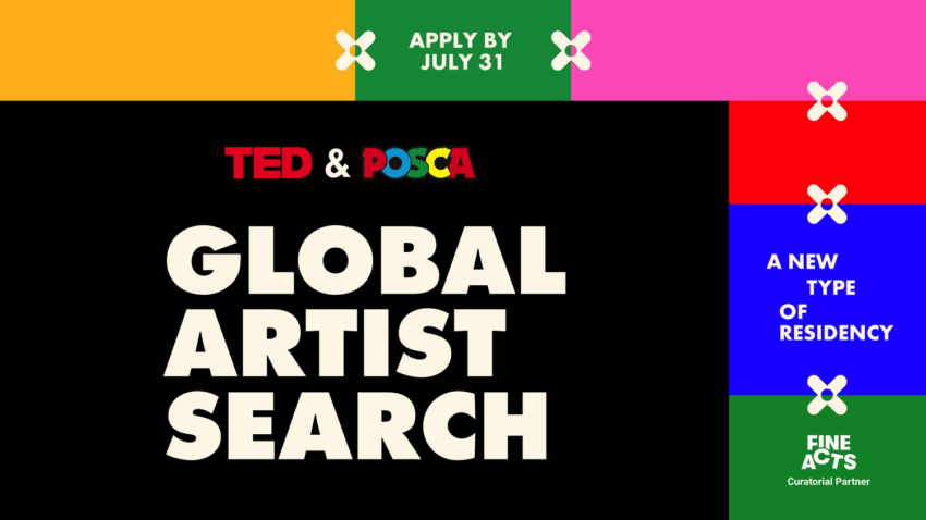 TED & POSCA Global Artist Residency 2026 Applications Now Open for ...